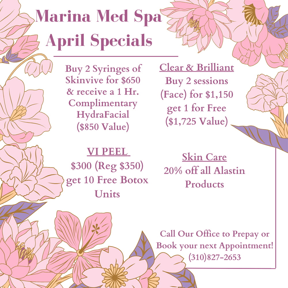 Skin Care Specials & Events Los Angeles | Skin Care Product Discounts ...